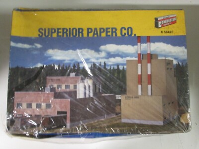 WALTHERS N-Scale Cornerstone Superior Paper Company -- Kit # 933-3237 ...