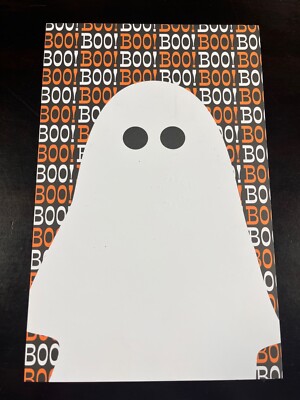 BLANK Lot of 78 Ghost Boo Halloween Theme Party Invitations DIY Print ...