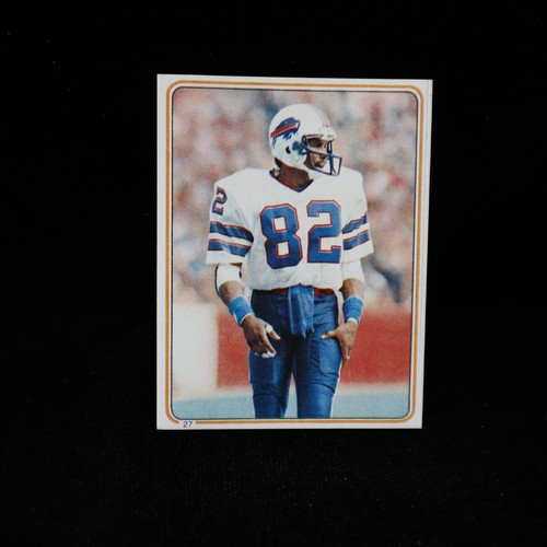 1983 Frank Lewis Buffalo Bills Topps Sticker #27 | eBay