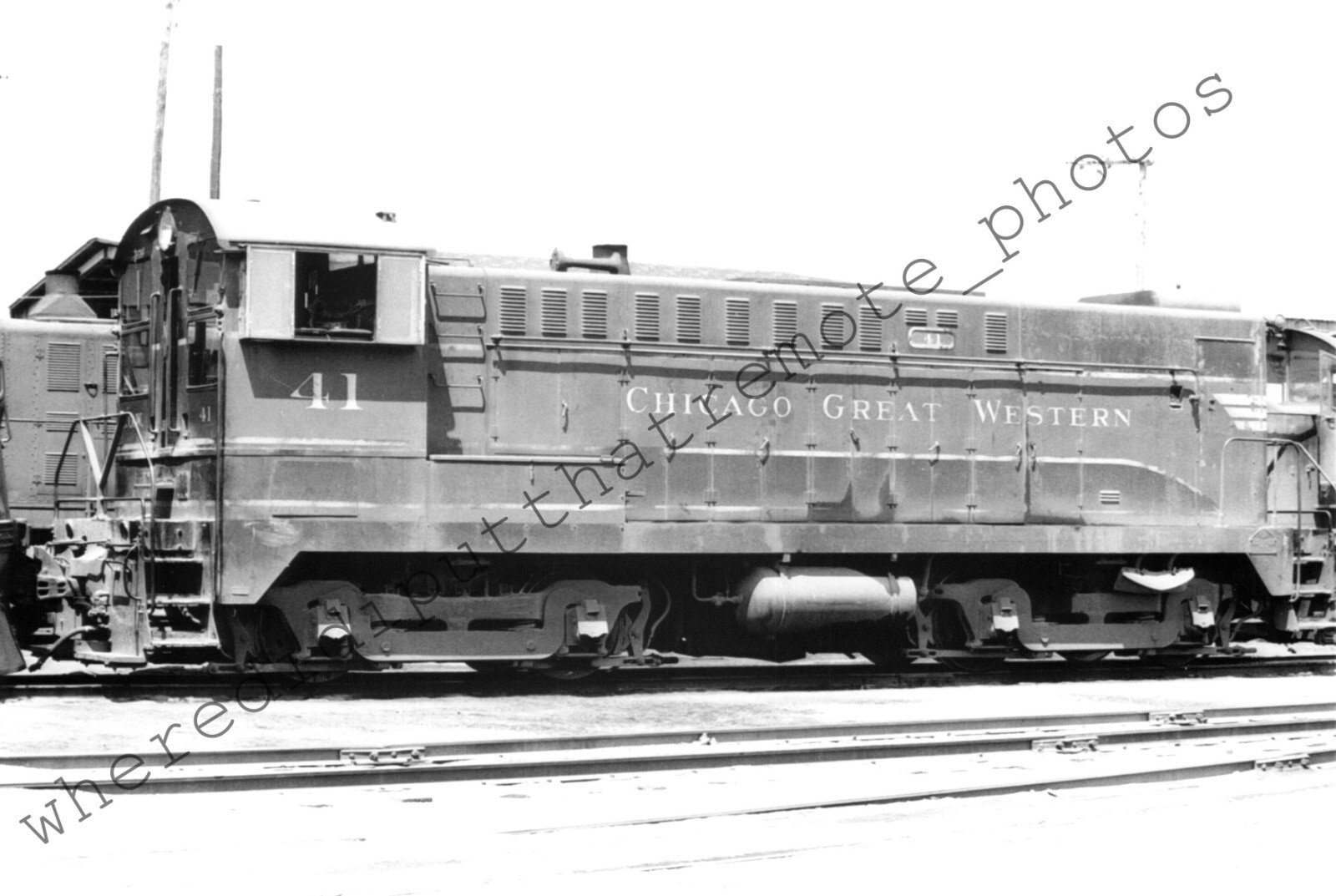 Chicago Great Western CGW 41 BLW DS44-1000 Cicero ILL Photo 1967 | eBay