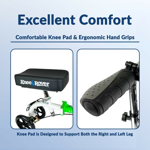 NEW KneeRover GO HYBRID - Most Compact and Portable Knee Scooter ...