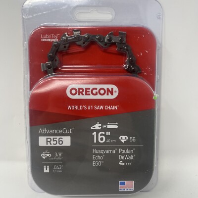 Oregon S56 Advance Cut 16" Chainsaw 3/8"Chain, See Photos For Models ...