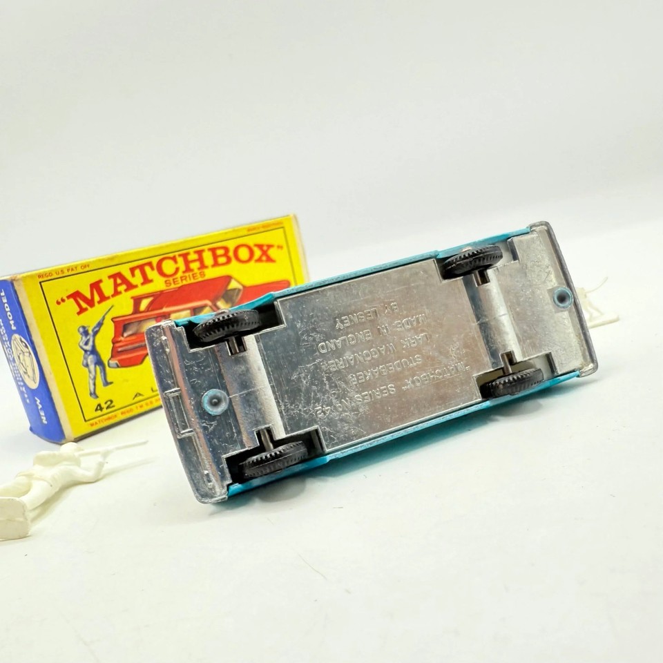 Matchbox Lesney 42b Studebaker Lark Wagonaire With Figures | eBay