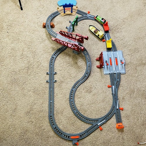 Thomas & Friends Talking Thomas & Percy Train Track Set | eBay
