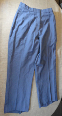 ASU SLACKS WOMEN'S 10WR ARMY SERVICE DRESS BLUE BLUES UNIFORM PANTS ...