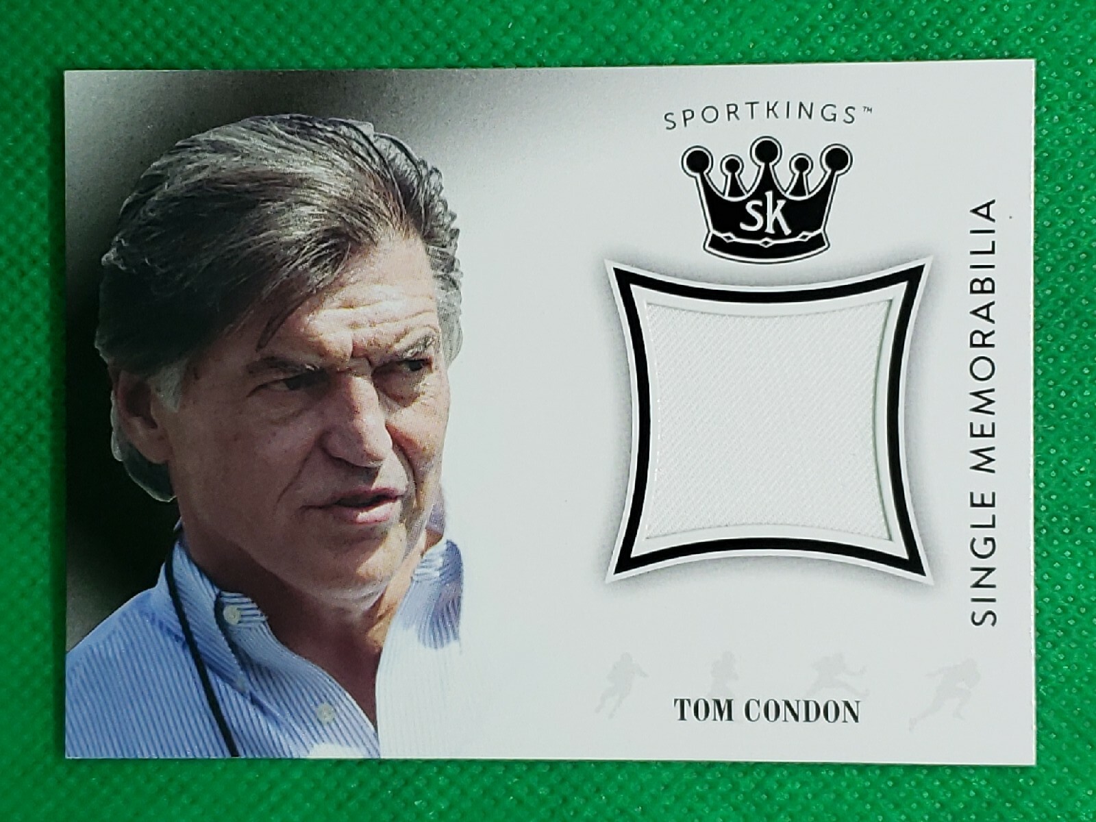 Tom Condon 2018 Sport Kings #SM-TC Single Memorabilia Event Worn Shirt ...
