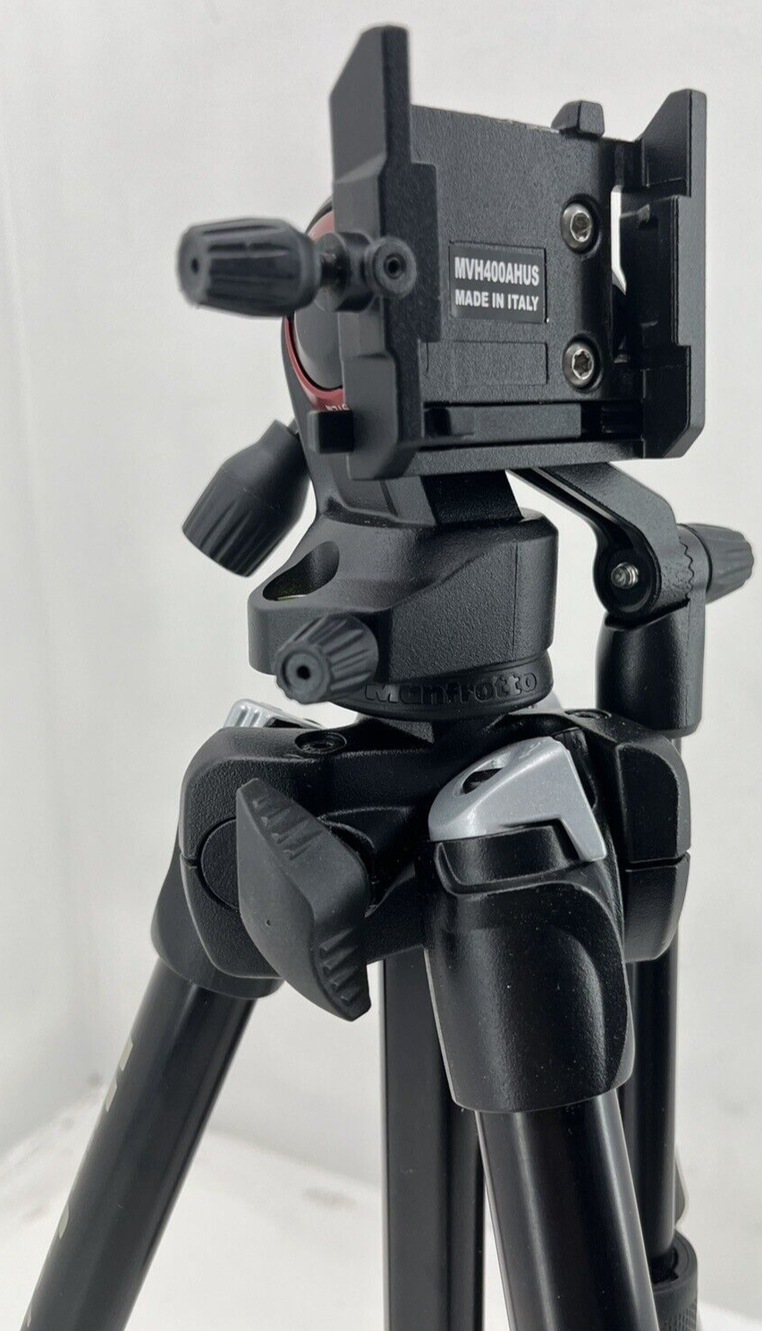 Manfrotto MK290LTA3-VUS Tripod with Fluid Video Head - Black **Just the ...