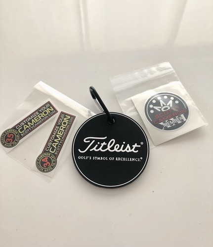 Titleist Putting Disc and Golf Accessories Putter Shaft Band Stickers ...