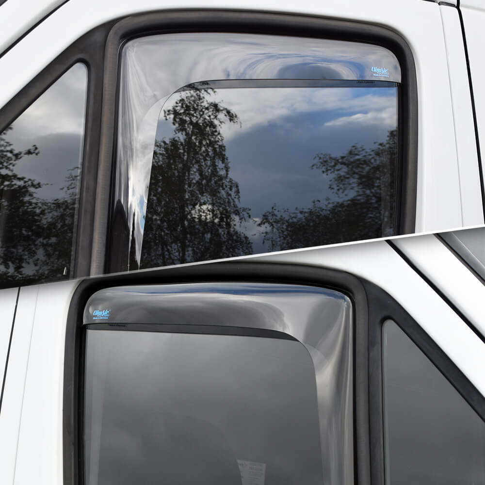 FITS MERCEDES SPRINTER 06-13 GENUINE CLIMAIR FRONT WIND DEFLECTORS ...
