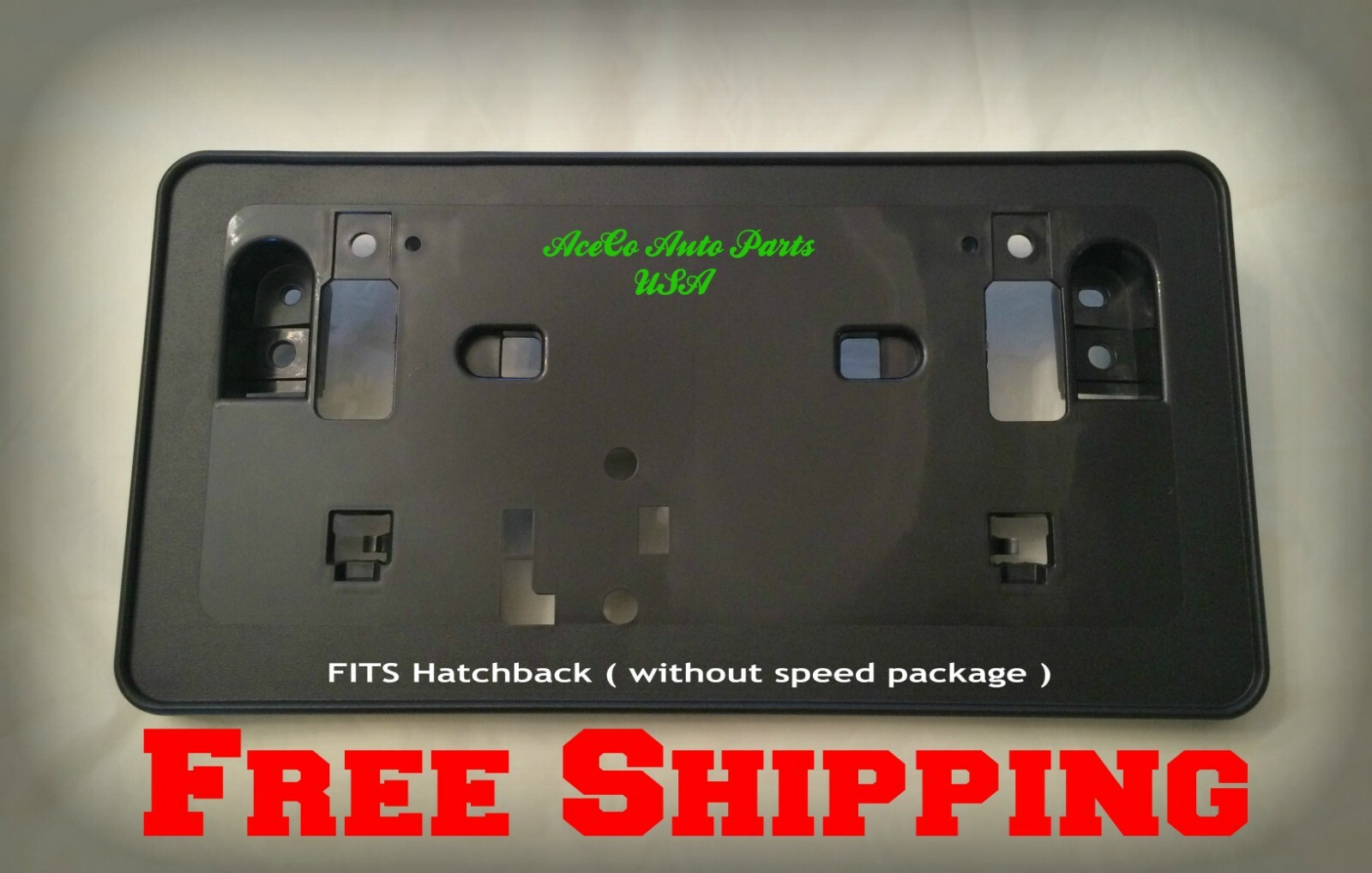 FRONT BUMPER LICENSE PLATE HOLDER TAG BRACKET for 04-06 2004-2006 MAZDA ...