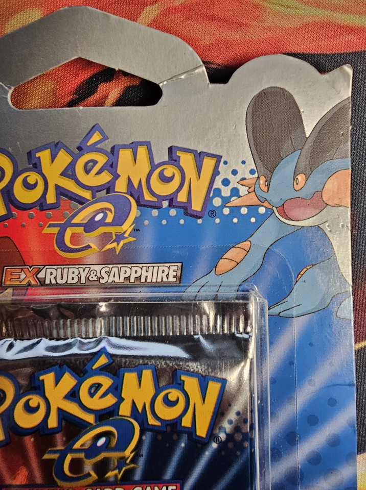 Pokemon EX Ruby & Sapphire Lairon Artwork Blister Booster Pack Sealed ...