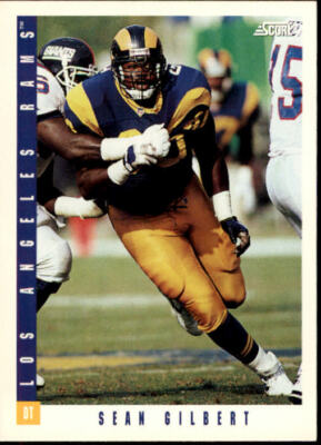 1993 Score #273 Sean Gilbert - NM | eBay