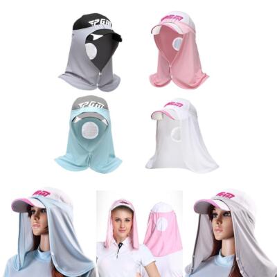 Unisex Golf Silk Bib Men Women Silk Scarf Neck Sun Protection Golf Mask ...