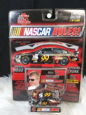 Racing Champions Nascar Rules #99 Jeff Burton - Bruce Lee Car | eBay