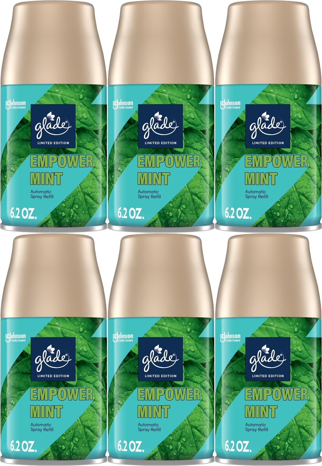Glade Automatic Spray Refill Empower Mint Air Freshener Home and ...