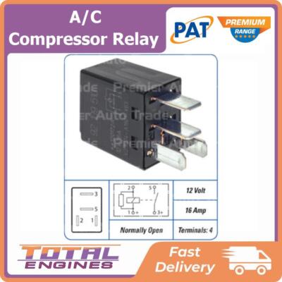 PAT Premium A/C Compressor Relay fits Holden Commodore VT/VU/VX/VY 3.8L ...