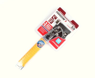 Arrow Hammer Tacker - Model #HT-50 Stapler Roofing Insulation | eBay