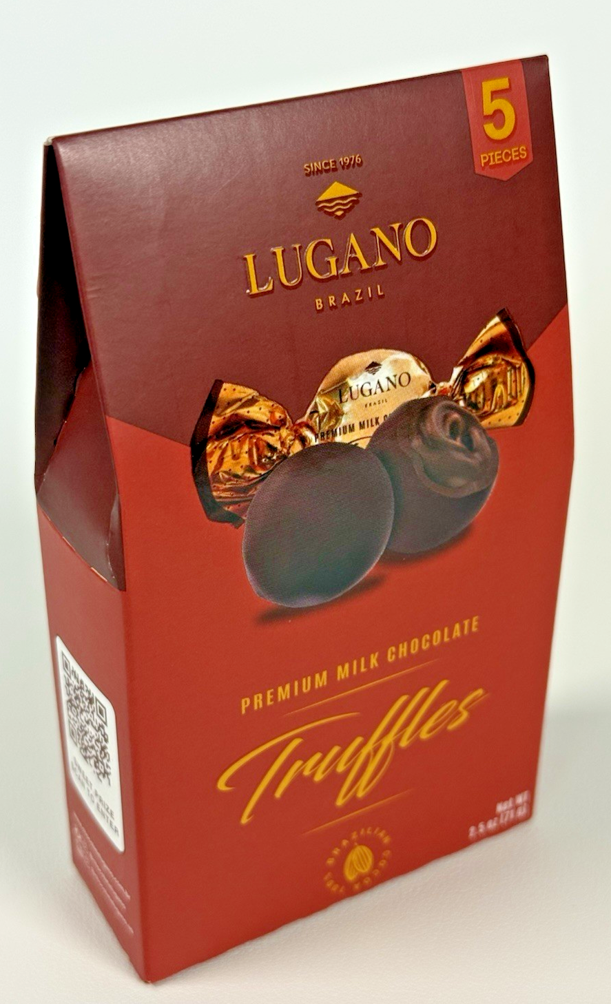 Lugano Premium Milk Chocolate Truffles - Pack Of 5 Truffle Candies | eBay