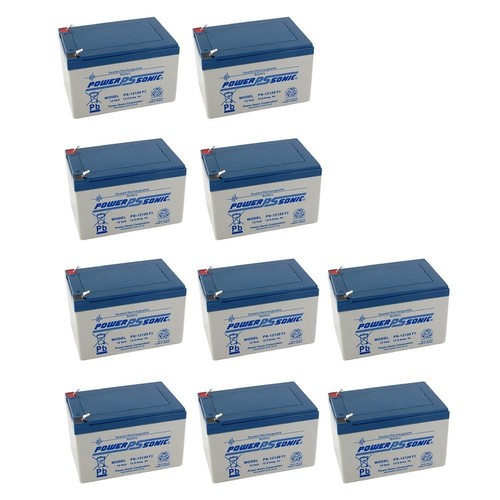 Power-Sonic 12V 12AH Battery Replaces Chee Yuen Industrial CA12120CYI ...