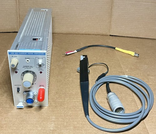 Tektronix AM503 Current Probe Amplifier W/ Probe | eBay