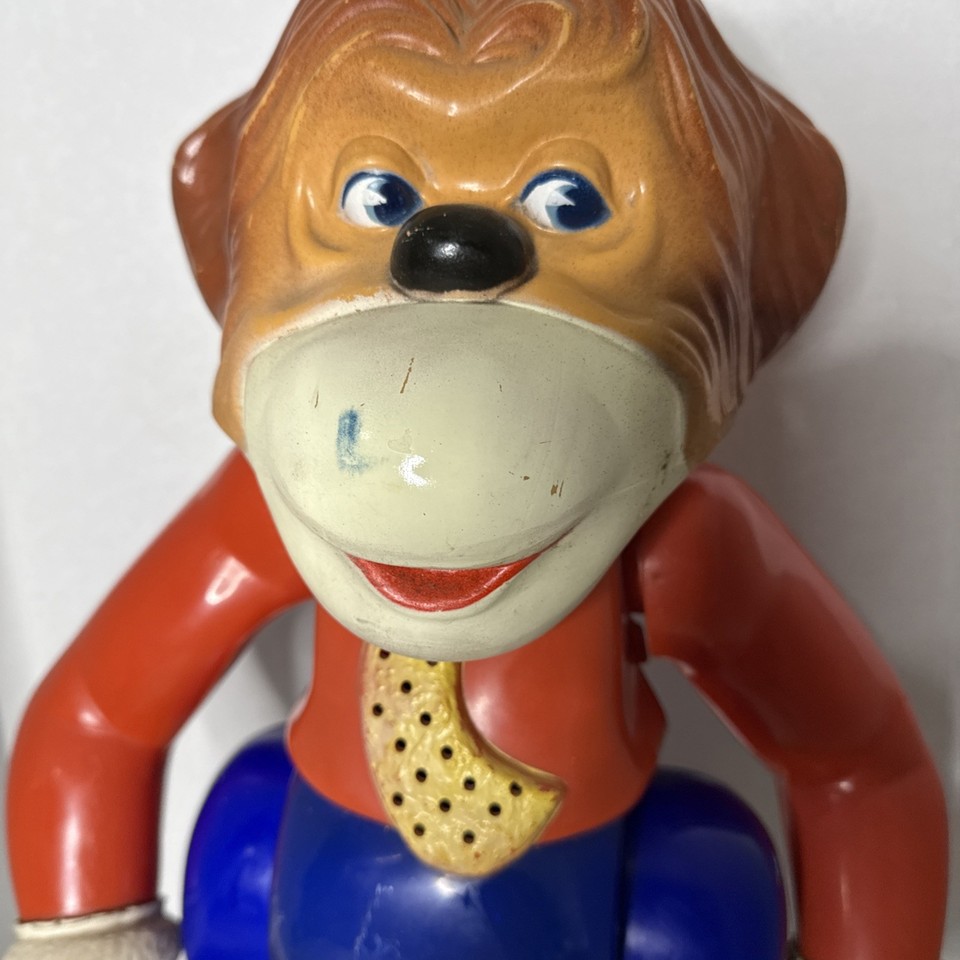 Vintage 1963 Clancy The Great Roller Skating Monkey Ideal Toy Corp (not ...