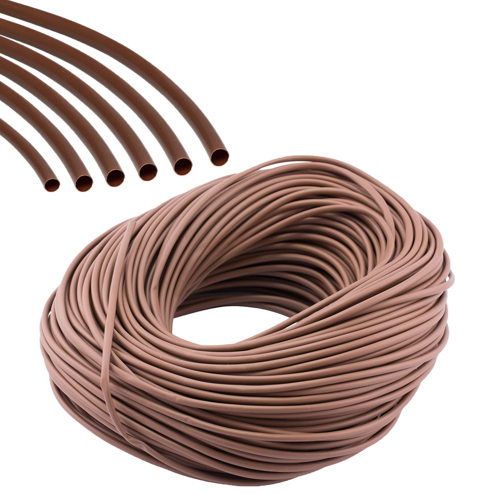 PVC Cable Sleeving Brown Electrical Cable Wire Sleeving Tubing | eBay UK