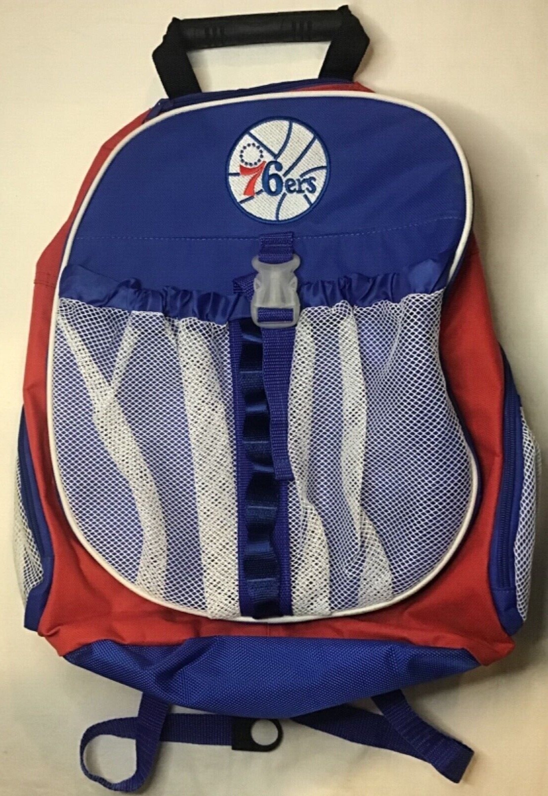 Philadelphia 76ers Backpack School Book Bag NBA Logo Basketball Blue ...
