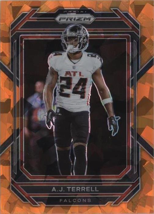 2022 Panini Prizm - A.J. Terrell #15 Orange Ice Prizm for sale online | eBay