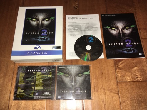 System Shock 2 PC 1999 GERMAN (DEUTSCH) Complete Big Box Game Classics ...