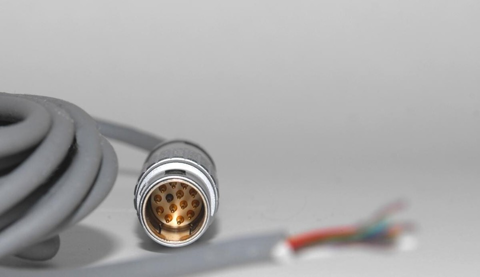 (1) 120" Cable LEMO FGG.2B.314 14 Pin Connector To Unterminated Wires ...