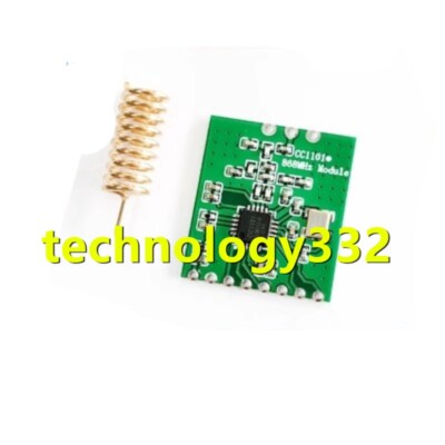 1PC NEW New CC1101 Intelligent RF communication SPI transceiver module ...