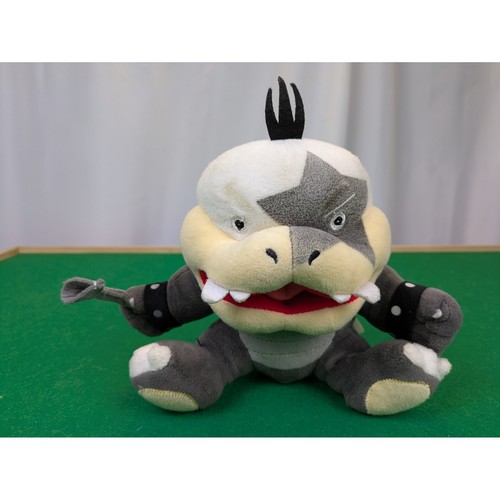 Nintendo Super Mario Morton Koopa Jr Plush Sanei Little Buddy Gray 9 in ...