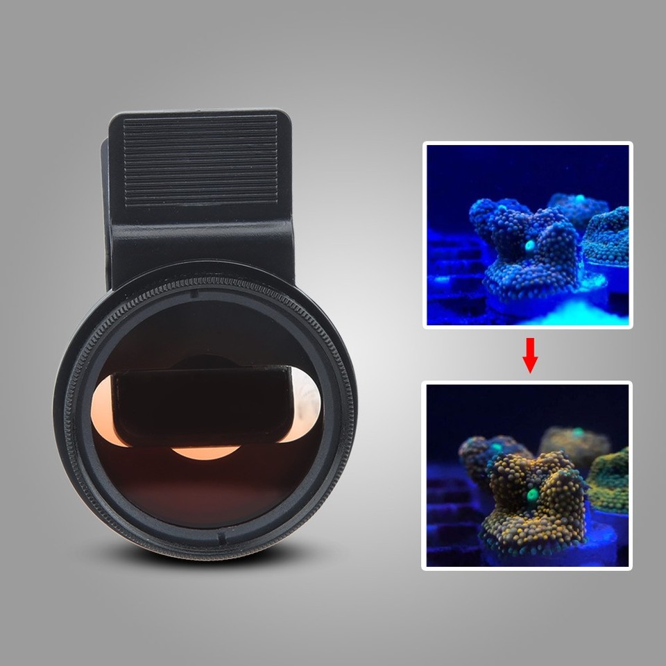 Deep Sea Photography Filter Lens With Macro Coral Mirror For Sea ...