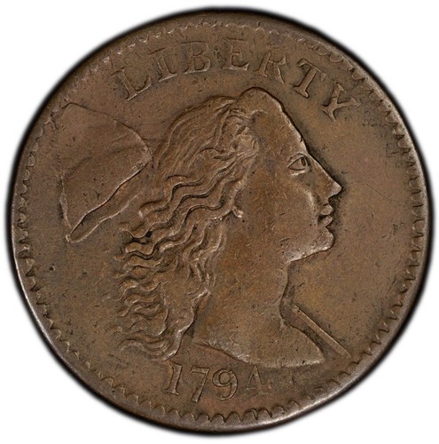1794 Liberty Cap Large Cent Coin 1c S-44 PCGS XF 40 Head of 94 | eBay