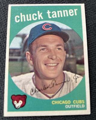 1959 Topps Chuck Tanner #234 Chicago Cubs NICE | eBay