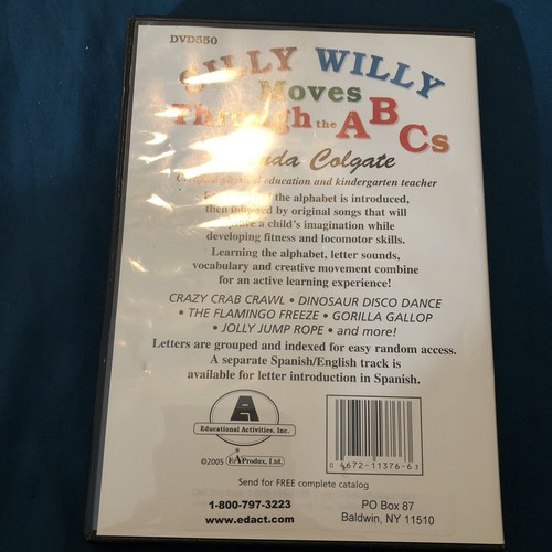 SILLY WILLY MOVES THROUGH THE ABCS DVD | eBay
