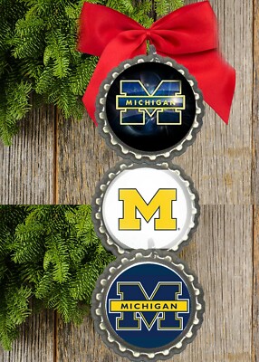 Michigan wolverines Christmas Tree Holiday Ornament decorations | eBay
