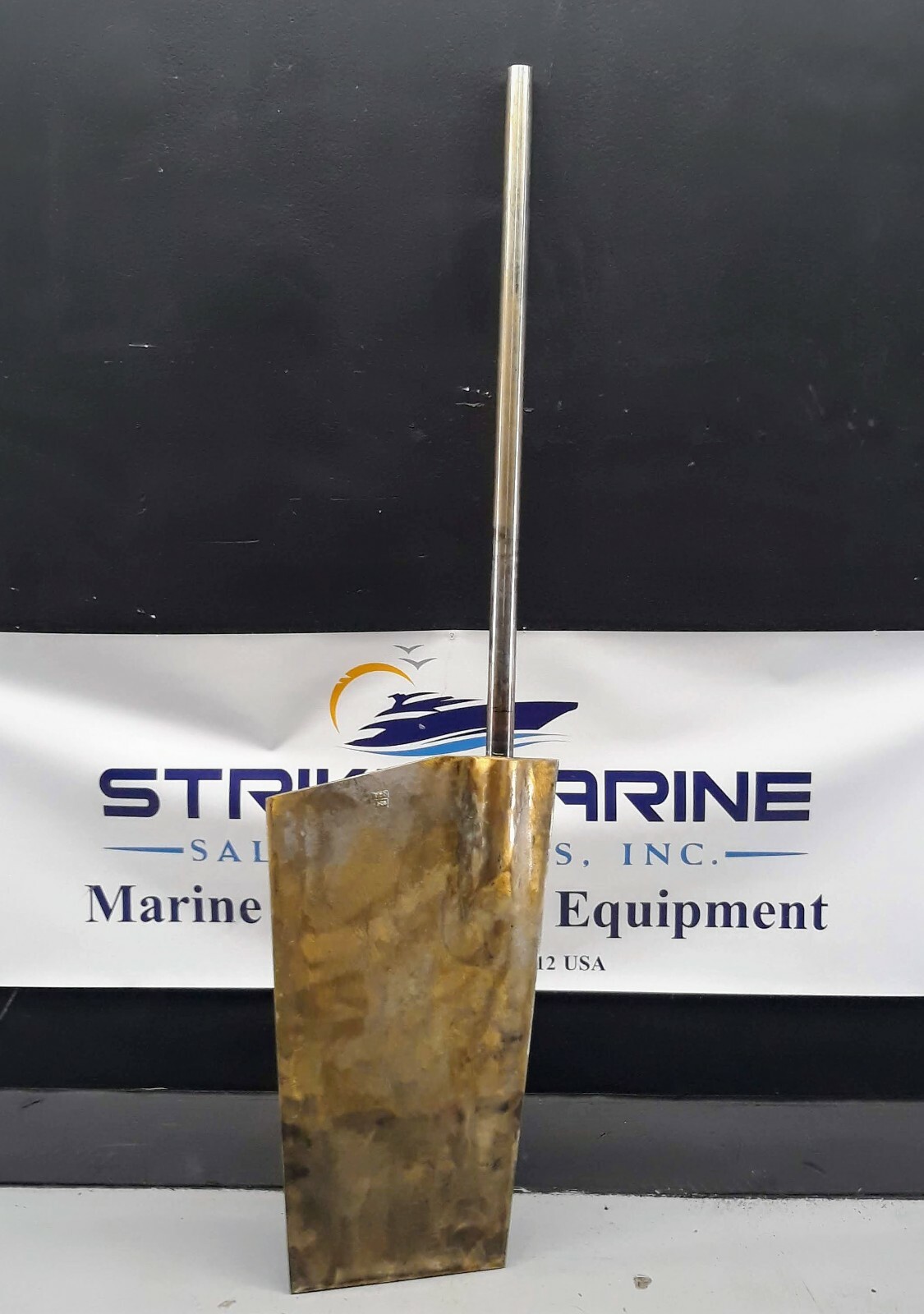 Buck-Algonquin Marine Rudder, 1.5" Shaft, Bronze, Spade Type | eBay