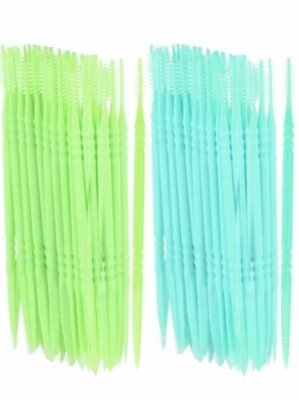 200ct Oral Floss Dental Toothpicks Braces Brush Picks Interdental ...