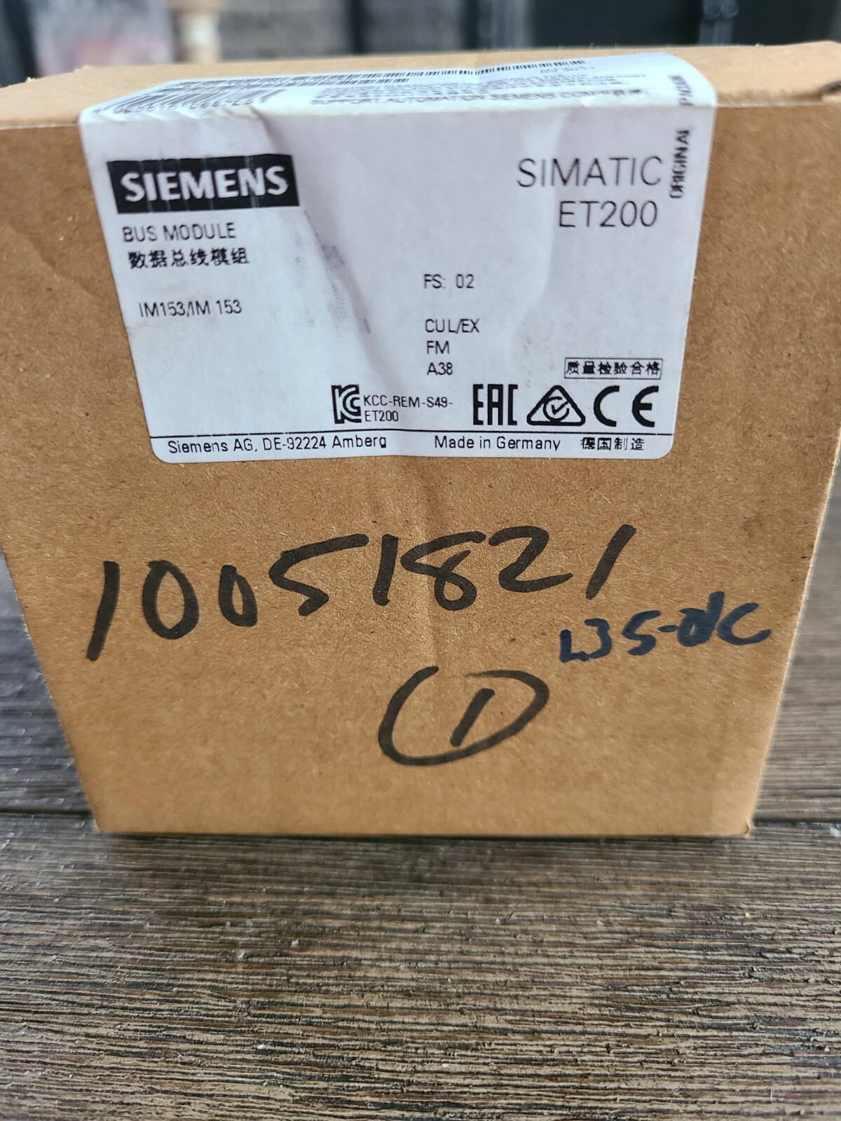 SIEMENS 6ES7 195-7HD10-0XA0 SIMATIC S7 ET200 BUS MODULE NEW IM153 | eBay