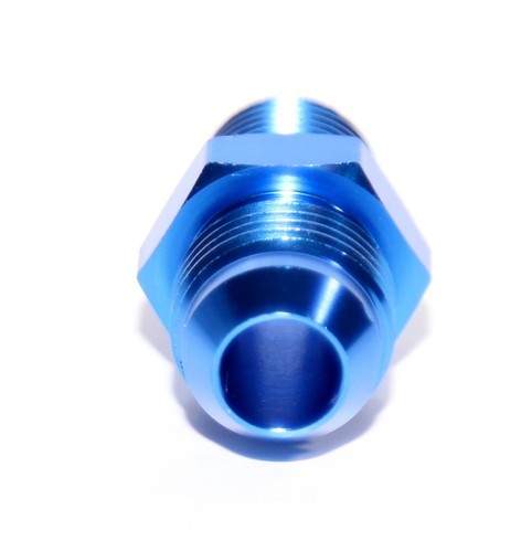8AN AN-8 TO 3/8" NPT Male Thread Aluminum Anodized Fitting Adapter BLUE ...