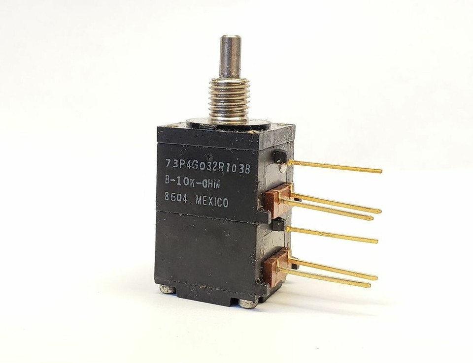3 Pack AB Dual 10K OHM Mod Pot Modified Log Potentiometer 1W ...