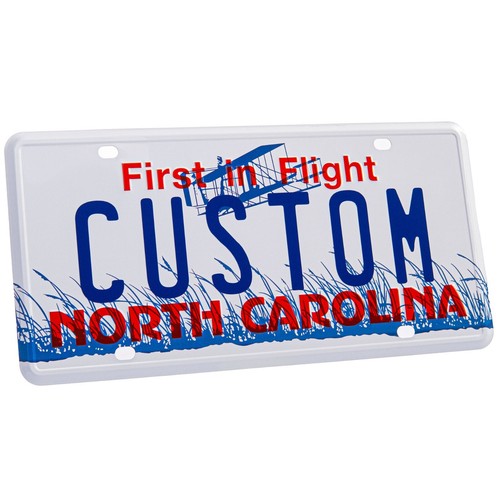 Personalized North Carolina License Plate – Embossed Aluminum & Custom ...
