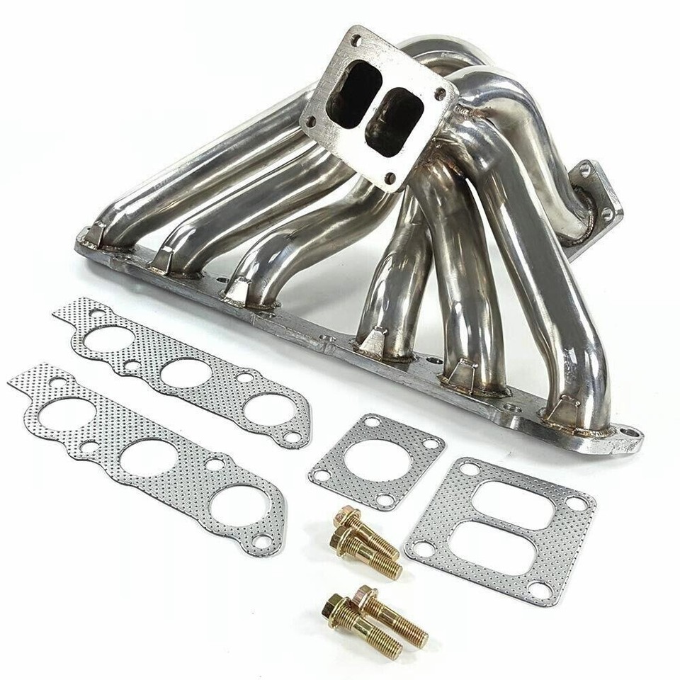 2JZ-GE Headers For Toyota Lexus IS300 GS300 2JZGE Exhaust Manifold T4 ...