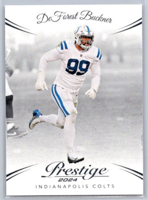 2024 Prestige Football - DeForest Buckner - Indianapolis Colts - Base ...