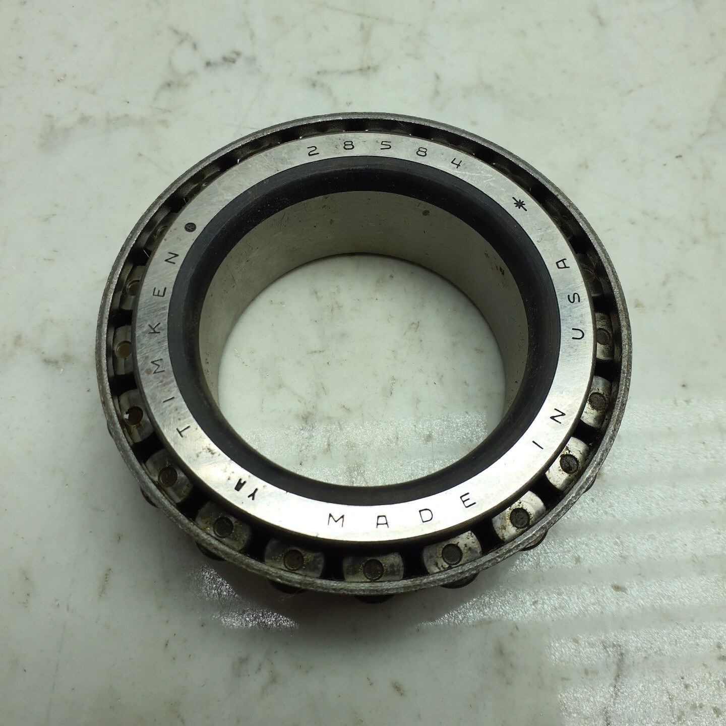 Timken 28584 Differential Bearing 2.0625" ID 1.0000" W Tapered Roller ...