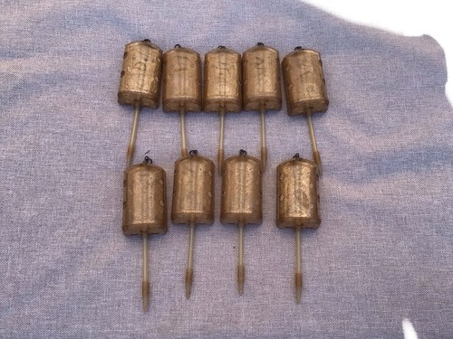 Drennan Bolt Rig Feeders Oval X8 Blockend Maggot Inline Feeder Course ...