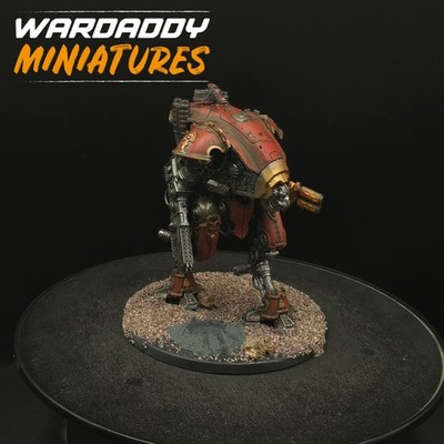 Pro Painted Warhammer 40k Imperial Knight Armiger Games Workshop | eBay