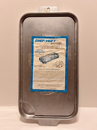 New Chef Way Griddle No 404 Wisconsin Aluminum Foundry Made in USA ...