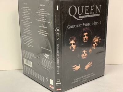 QUEEN - GREATEST VIDEO HITS 1 (DVD, 2002, 2-Disc Set) - SHIP FREE ...